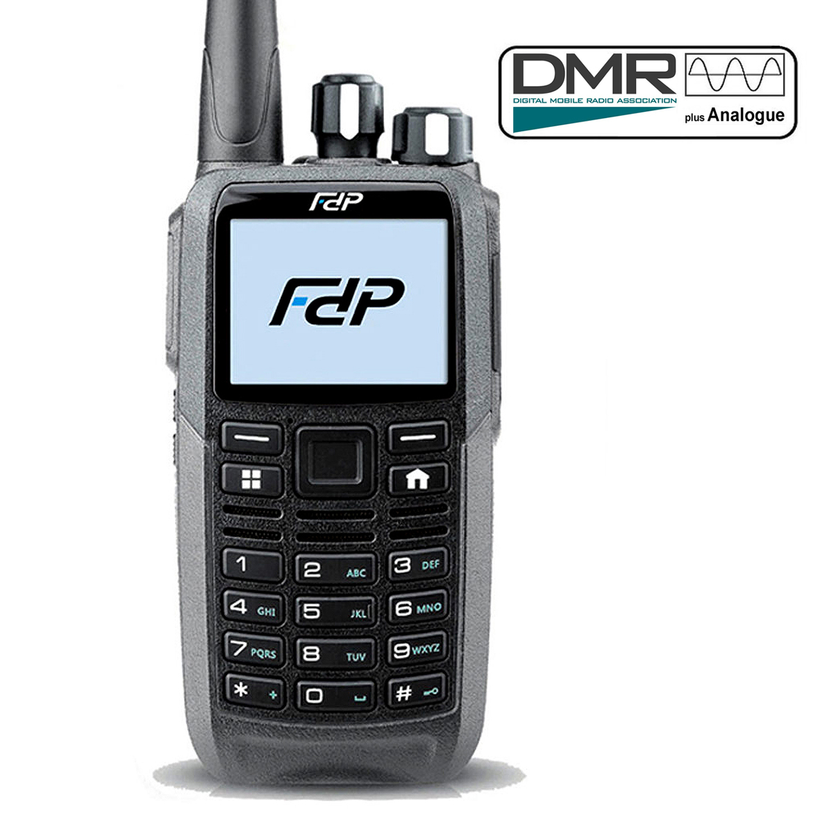 Fdp Radios Fdp Dmr800 5w Uhf Digital Handheld Transceiver With Analoguefdp Dmr800 5w Uhf